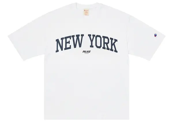 PALACE Champion New York Shop T-shirt - White