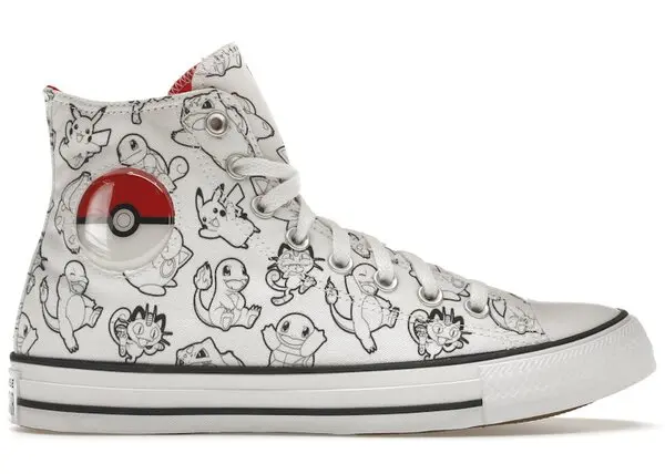 CONVERSE Chuck Taylor All Star Pokemon Poke Ballin Sneakers