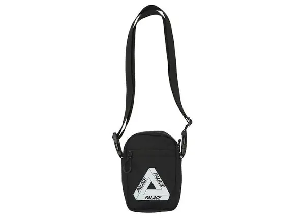 PALACE Cordura Double Diamond Shot Bag - Black