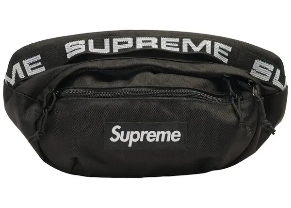 Supreme Ss18 Waist Bag - Black