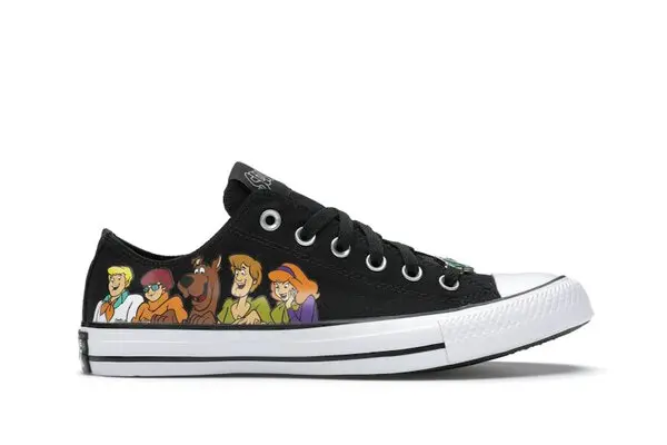 CONVERSE Chuck Taylor All Star Ox Scoobydoo Group Sneakers - Black/multi/white