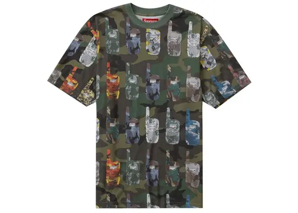 Supreme Walkie Talkie Short Sleeve Top - Woodland Camo