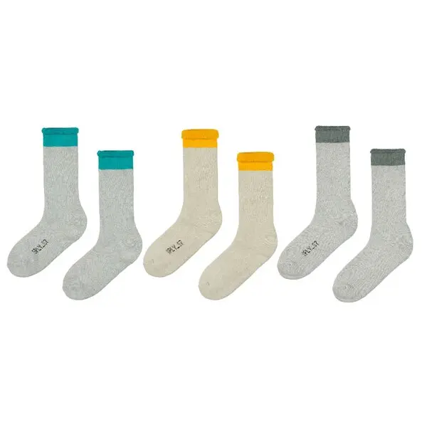 Yeezy Bouclette Socks 3 Pack - Color Four