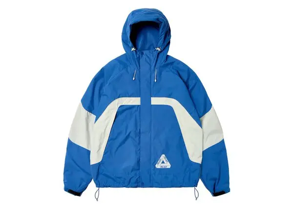 PALACE Border Jacket - Blue/vapor