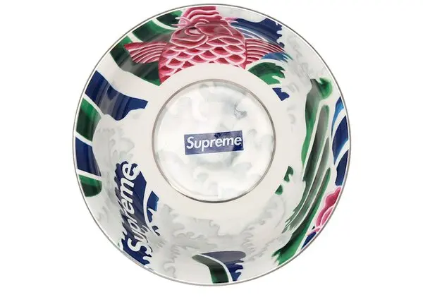 Supreme Waves Ceramic Bowl - Multicolor