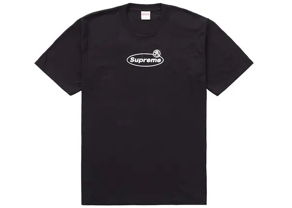 Supreme Warning Tee Shirt - Black