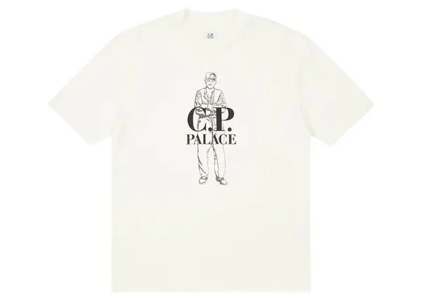PALACE C.p. Company Logo T-shirt - White
