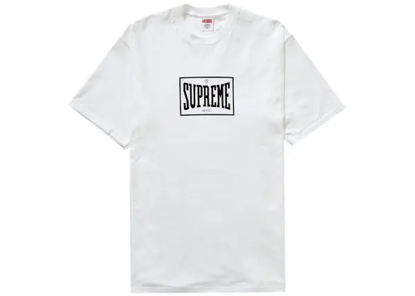 Supreme Warm Up Tee Shirt - White