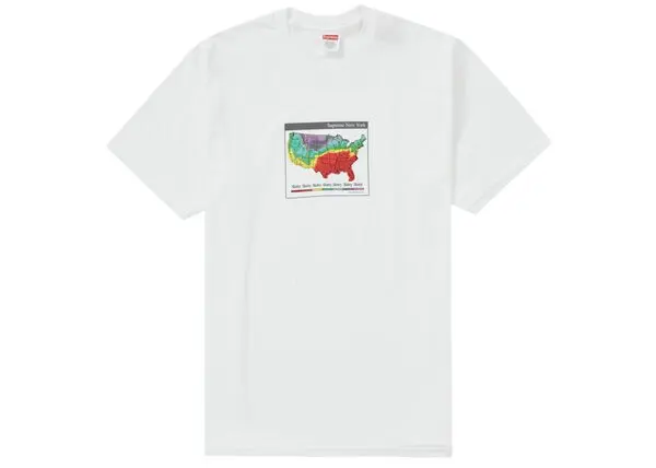 Supreme Weather Tee Shirt - White