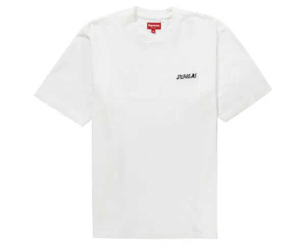 Supreme Washed Script Short Sleeve Top