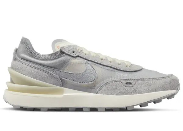 Nike Waffle One Sneakers - Grey Fog/light Smoke Grey/coconut Milk
