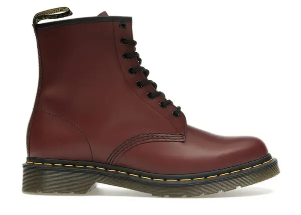Dr. Martens 1460 Smooth Leather Boots - Cherry Red