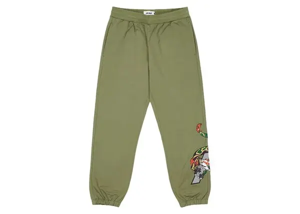 PALACE Dragon Sweatpants - Olive