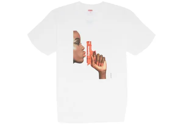 Supreme Water Pistol Tee Shirt - White