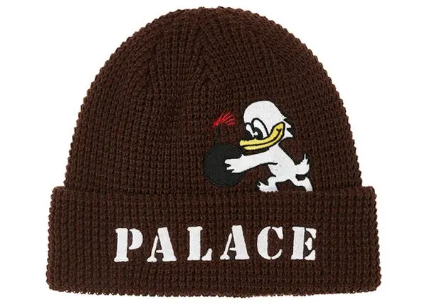 PALACE Duck Bomb Beanie - Brown