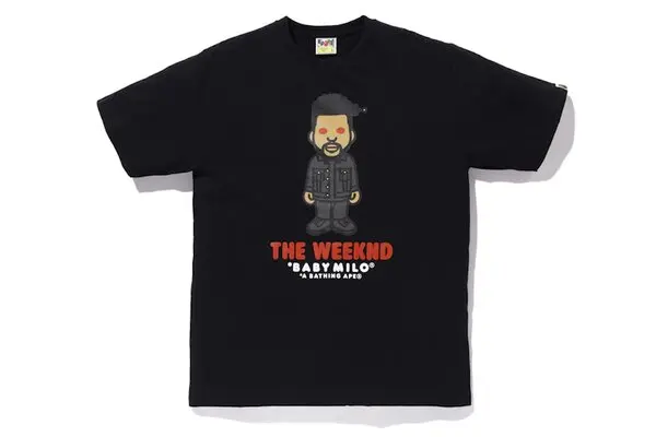 A BATHING APE X Xo The Weeknd Tee Shirt - Black