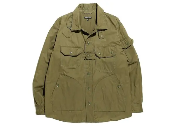 Engineered Garments Explorer Shirt Jacket - Olive