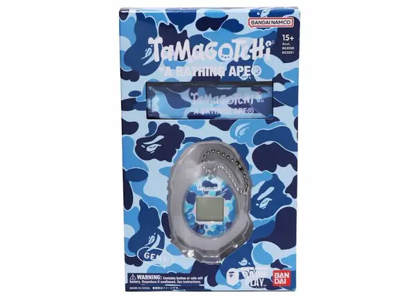 A BATHING APE X Tamagotchi Abc Camo Original Tamagotchi - Blue