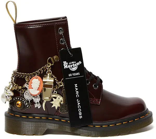 Dr. Martens 1460 Marc Jacobs Boots - Cherry Red
