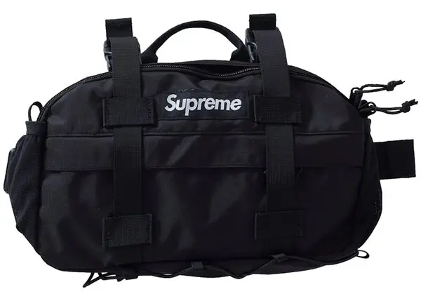 Supreme Waist Bag Fw19 - Black