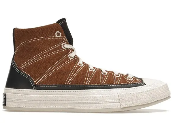 CONVERSE Chuck Taylor All Star 70 Hi Sneakers - Brindle Brown/steel