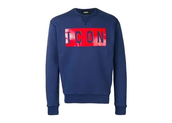 Dsquared2 Icon Box Logo Crewneck Sweatshirt