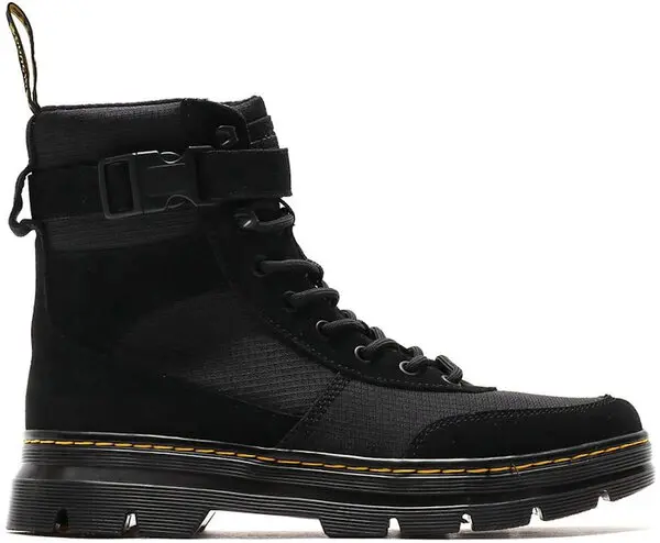 Dr. Martens Tract Combs Atmos Lab Bucklein Boots - Black
