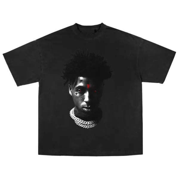 YOUNGBOY NBA X Vlone Reaper's Child Tee Shirt - Black