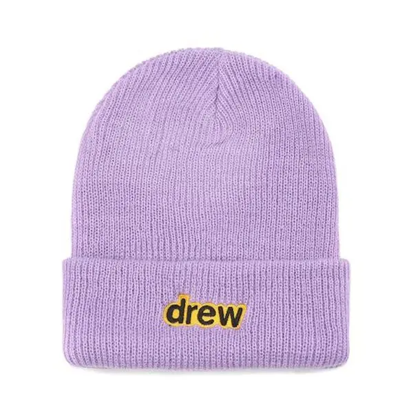 Drew House Secret Waffle Beanie - Lavender