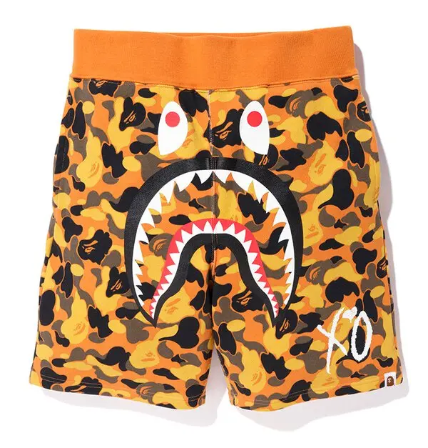 A BATHING APE X Xo Shark Sweat Shorts