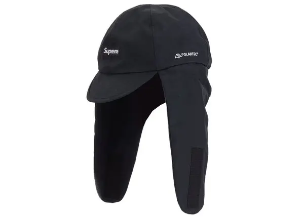 Supreme Goretex Earflap Cap - Black