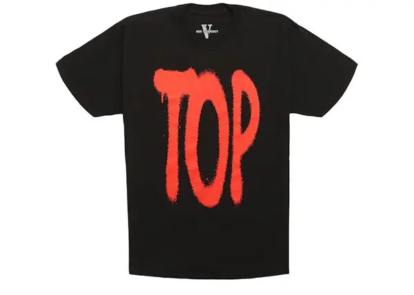 YOUNGBOY NBA X Vlone Top Tee Shirt - Black