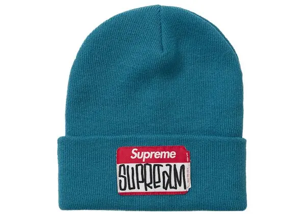 Supreme Gonz Nametag Beanie - Teal