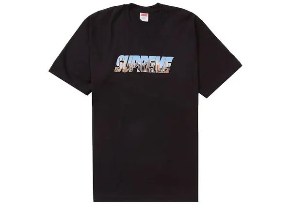 Supreme Gotham Tee Shirt - Black
