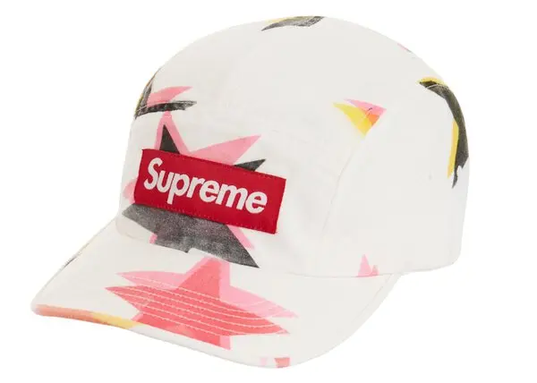 Supreme Gonz Stars Camp Cap - White