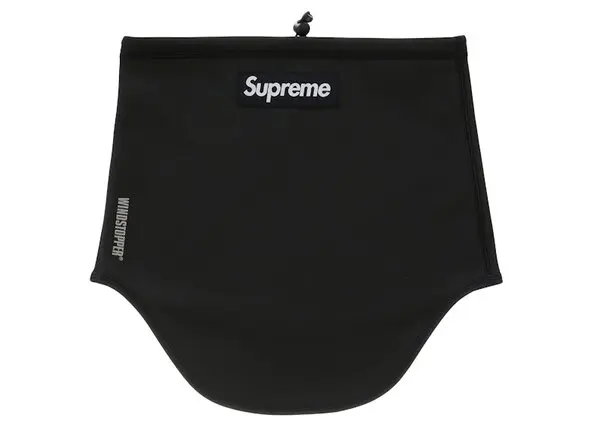 Supreme Windstopper Neck Gaiter Fw22 - Black