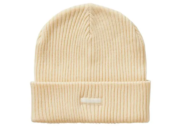 Supreme Wide Rib Beanie - Natural