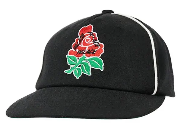 PALACE English Rose 5panel Cap - Black