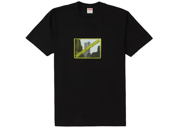 Supreme Greetings Tee Shirt - Black