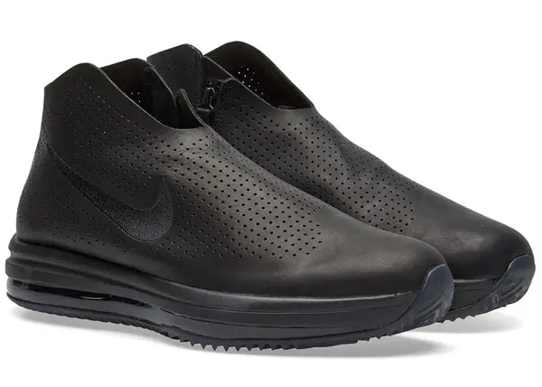 Nike Zoom Modairna Zip-up Perforated High-top Sneakers