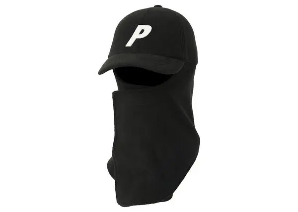 PALACE Fleece P 5-panel Facewarmer - Black