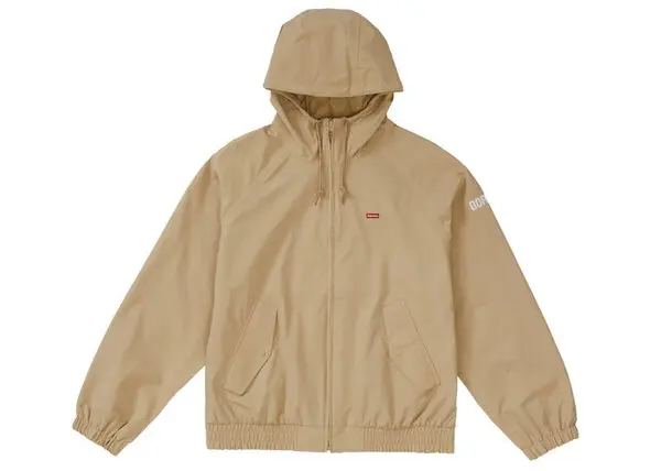 Supreme Goretex Hooded Harrington Jacket - Tan