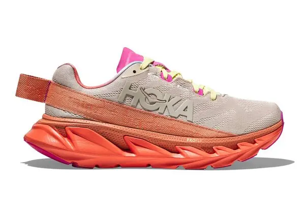 Hoka One One Elevon 2 Athletic Sneakers - Shifting Sand/camellia