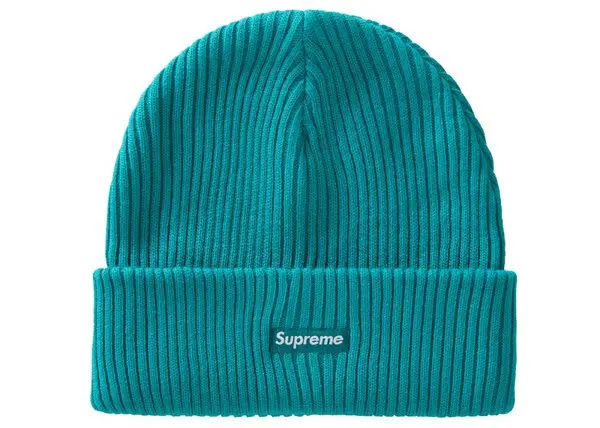 Supreme Wide Rib Beanie - Teal