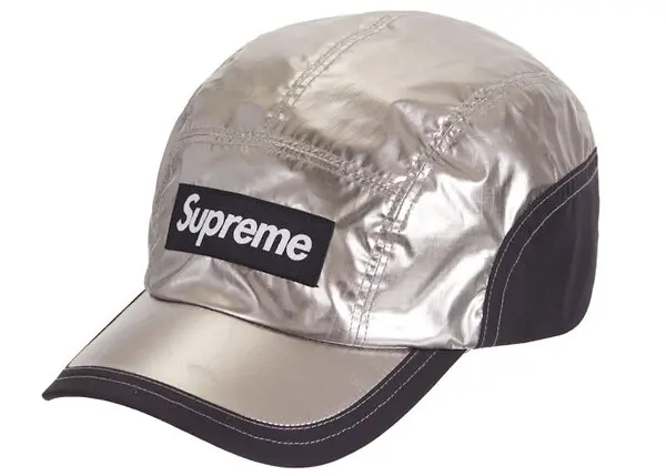 Supreme Goretex Camp Cap - Silver