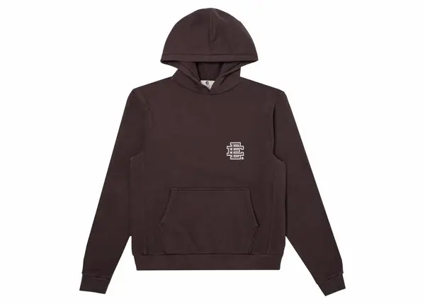 ERIC EMANUEL Ee Basic Hoodie - Chocolate Plum