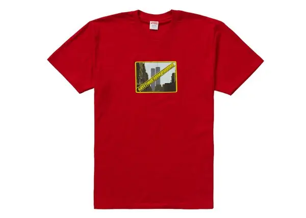 Supreme Greetings Tee Shirt - Red