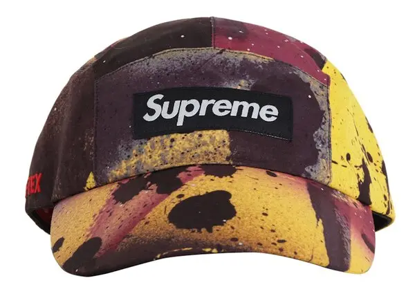 Supreme Gore-tex Long Bill Camp Cap - Rammellzee Yellow