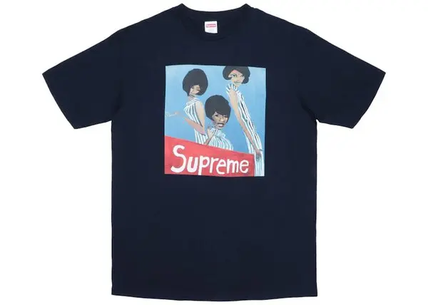 Supreme Group Tee Shirt - Navy Blue