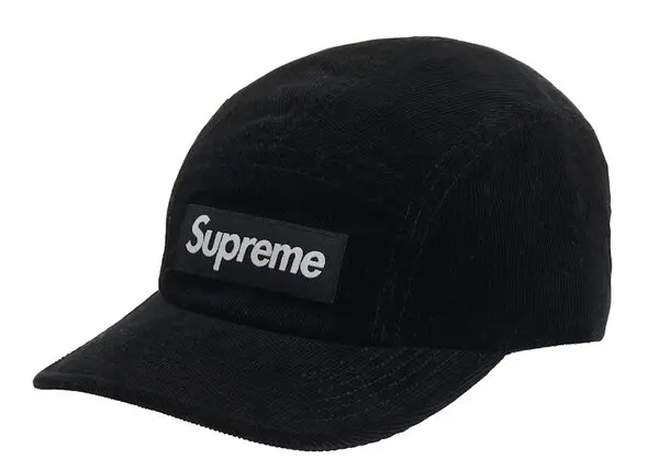 Supreme Gore-tex Corduroy Camp Cap - Black